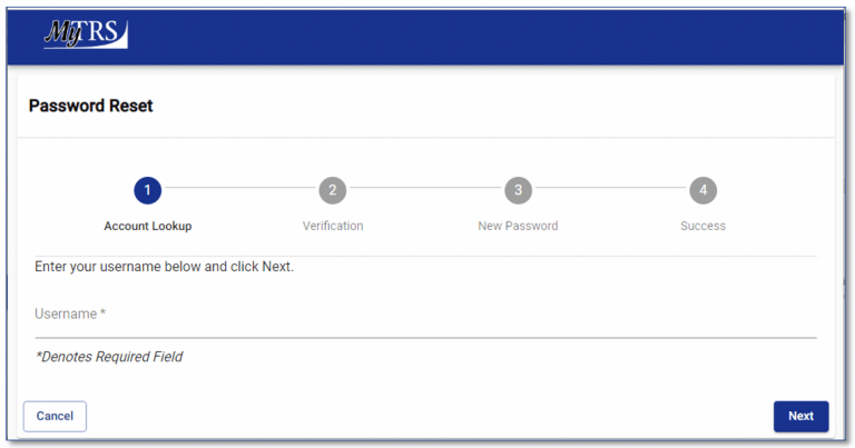 MyTRS for Employers–Login Security Features - MTRS